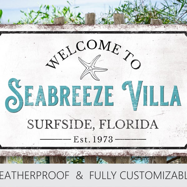 Beach House Signs - Etsy