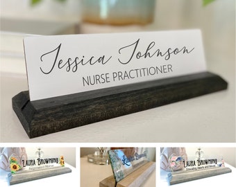 Nurse Desk Name Plate - Etsy