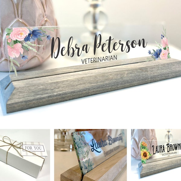 Veterinarian Desk Name Plate - Etsy