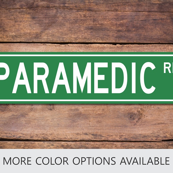 Paramedic Sign - Etsy