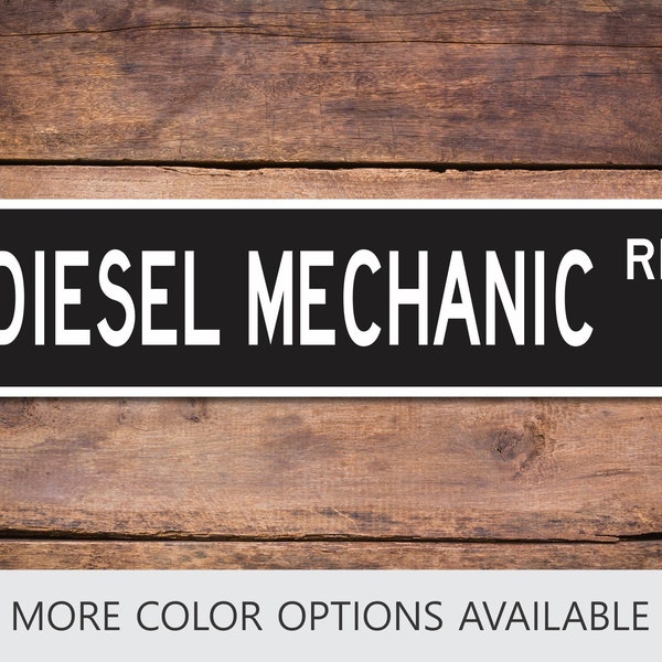 Diesel Mechanic Sign - Etsy