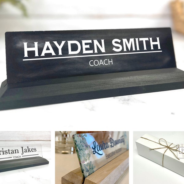 Sports Name Plate for Desk - Etsy