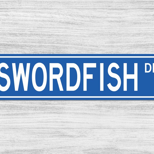Swordfish Print - Etsy