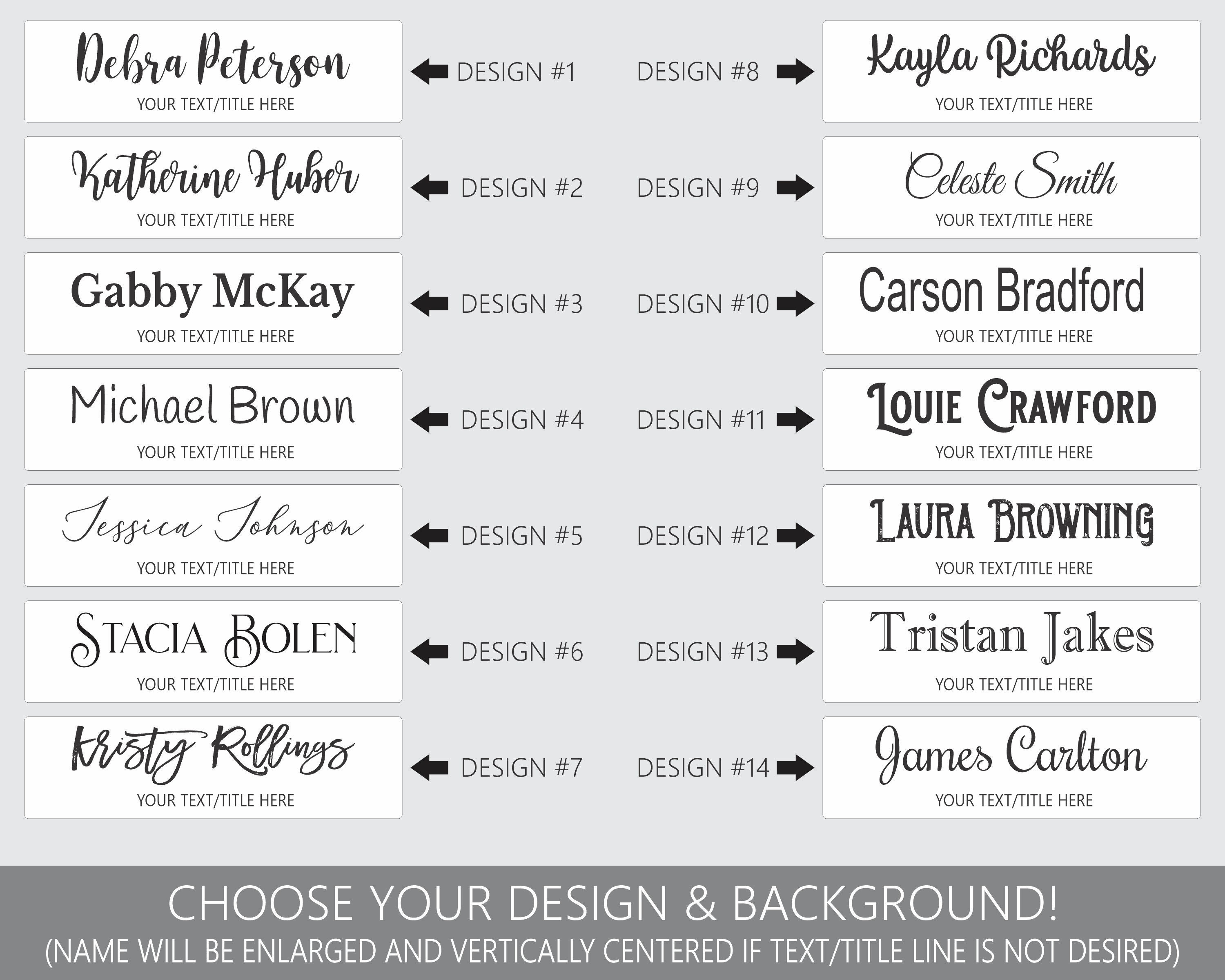 CEO Desk Name Plate Personalized Nameplate CEO Gift Office - Etsy