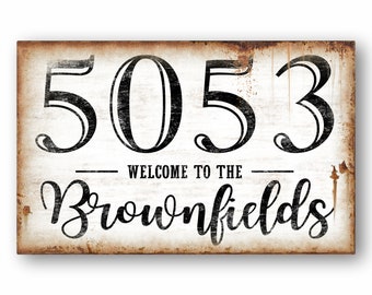 Lamp Post Address - Etsy