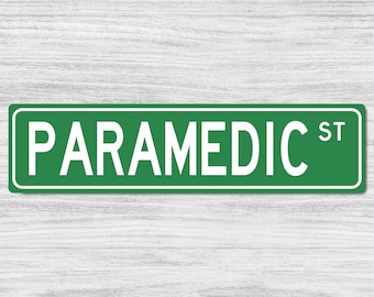 Metal Paramedic Sign - Etsy
