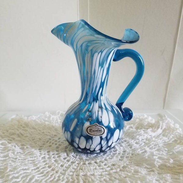 Small Glass Pitcher - Etsy
