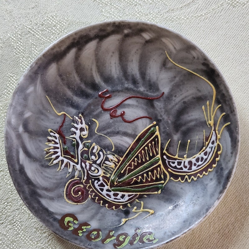 Dragon Plates - Etsy