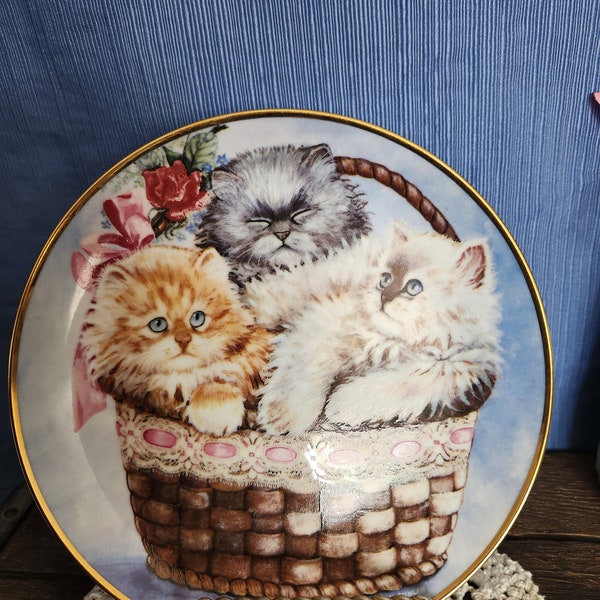 Kitten Plate - Etsy