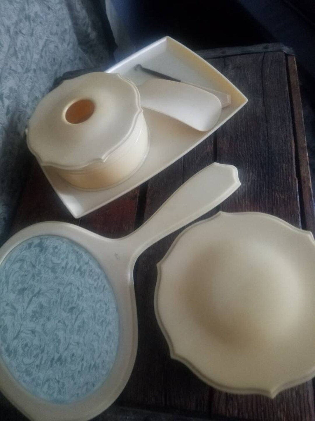 6 Piece Vintage Celluloid Dresser Set - Etsy