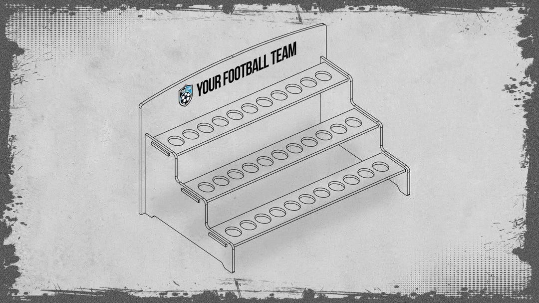 Customizable Subbuteo 3 Team Display - Etsy