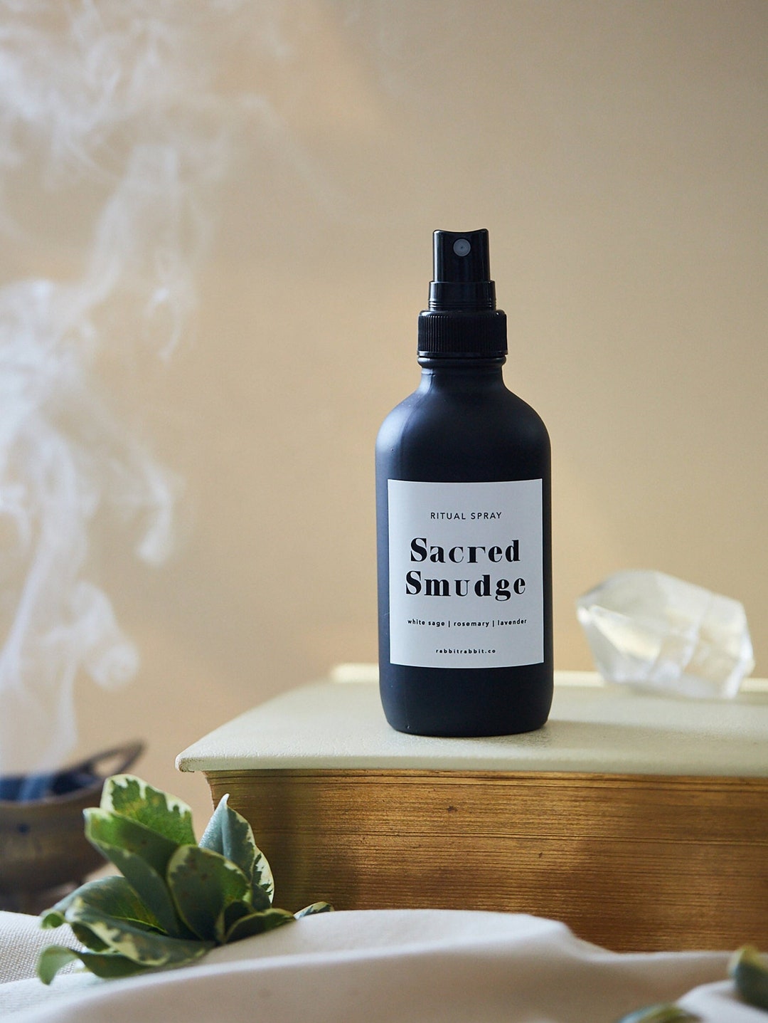Sacred Smudge Spray / Ritual / Aura Cleansing / Energy / White Sage ...