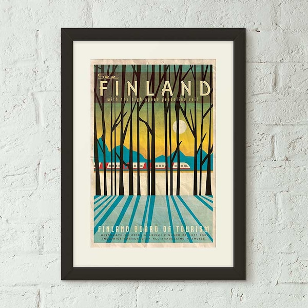 Finland Poster - Etsy