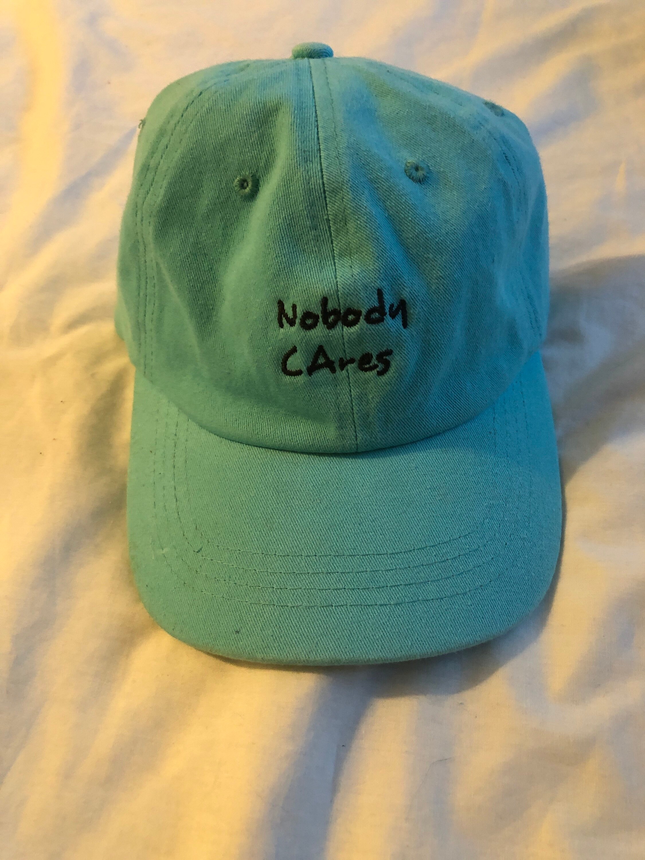 Nobody Cares Dad Hat - Etsy