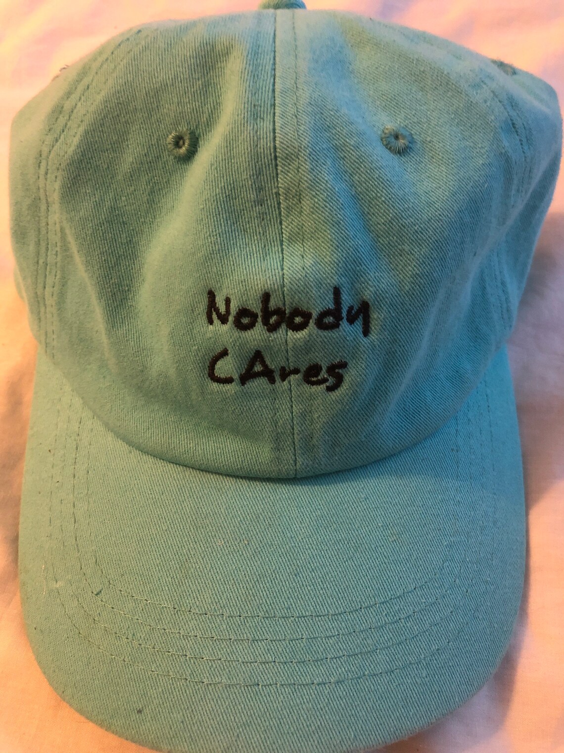 Nobody Cares Dad Hat - Etsy