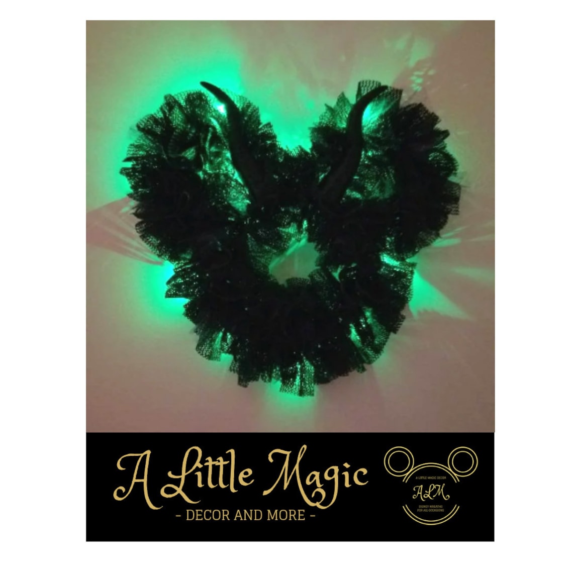 Maleficent Light up Magic Pixie Dust Main Street Villain - Etsy