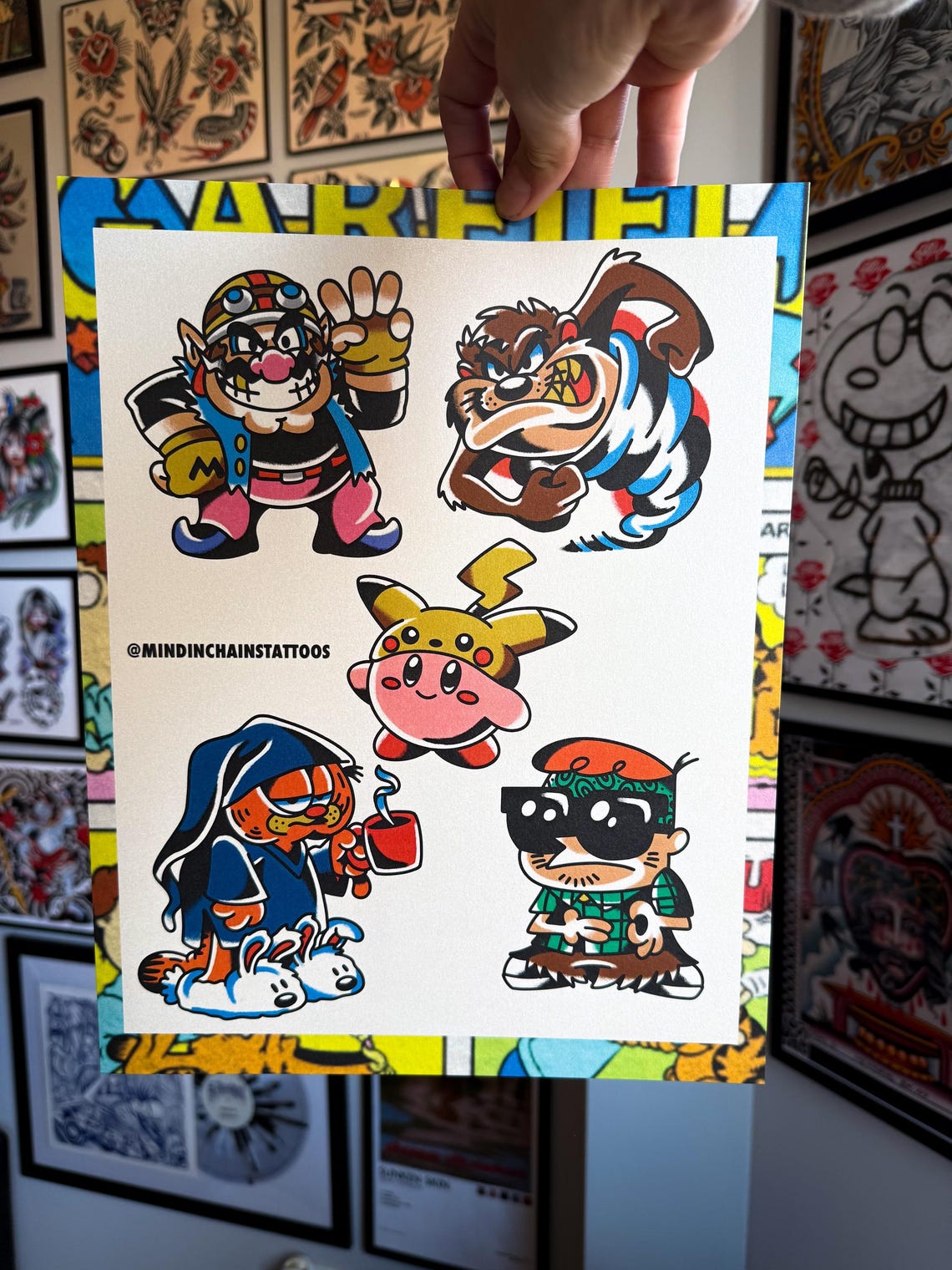 Classic Cartoons Print - Etsy
