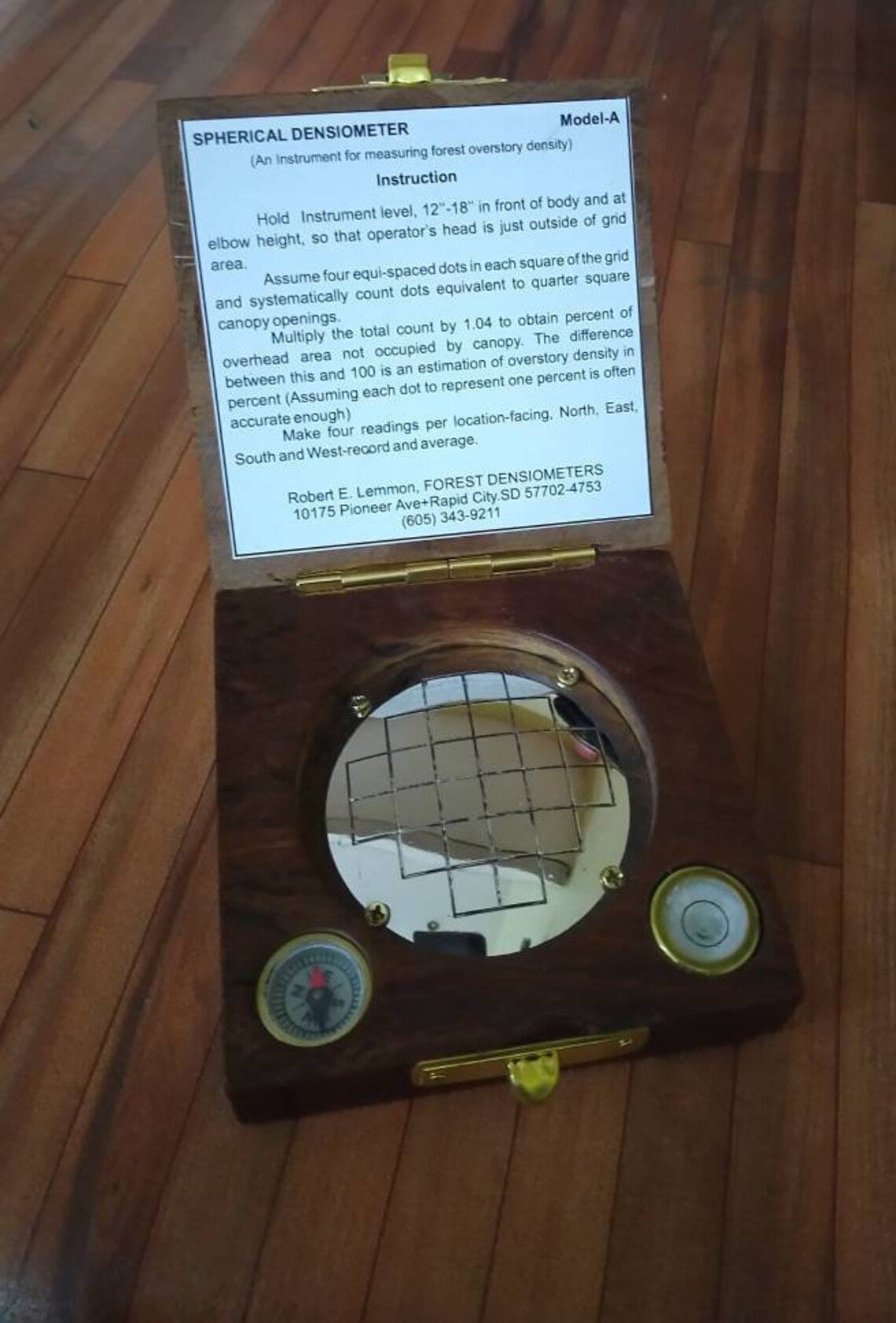 Spherical Densiometer Antique Finish Convex Model A Inbuilt Directional ...