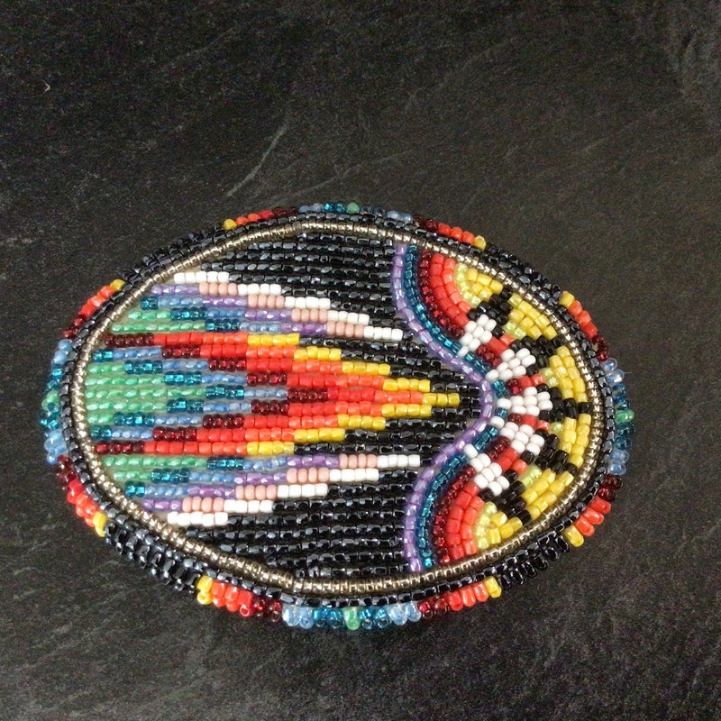 Beaded Belt Buckles - Etsy