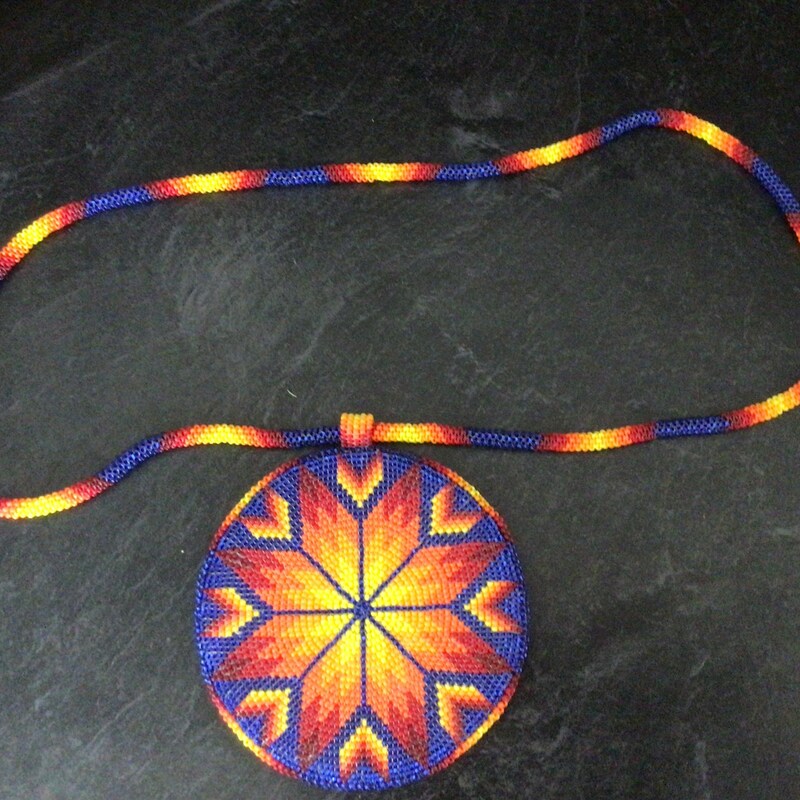 Beaded Medallion Native - Etsy
