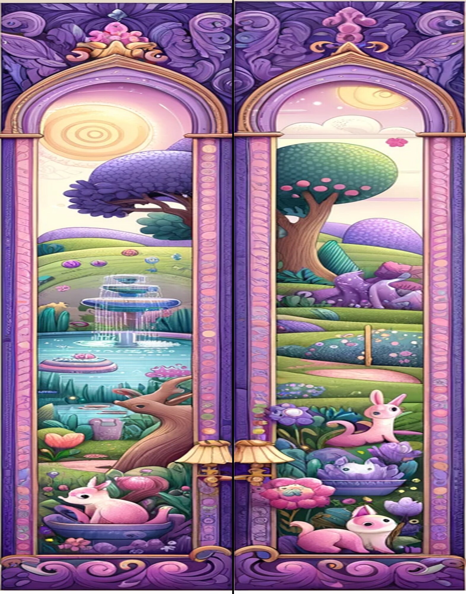 Vending Machine Template, Princess Castle, Purple - Etsy