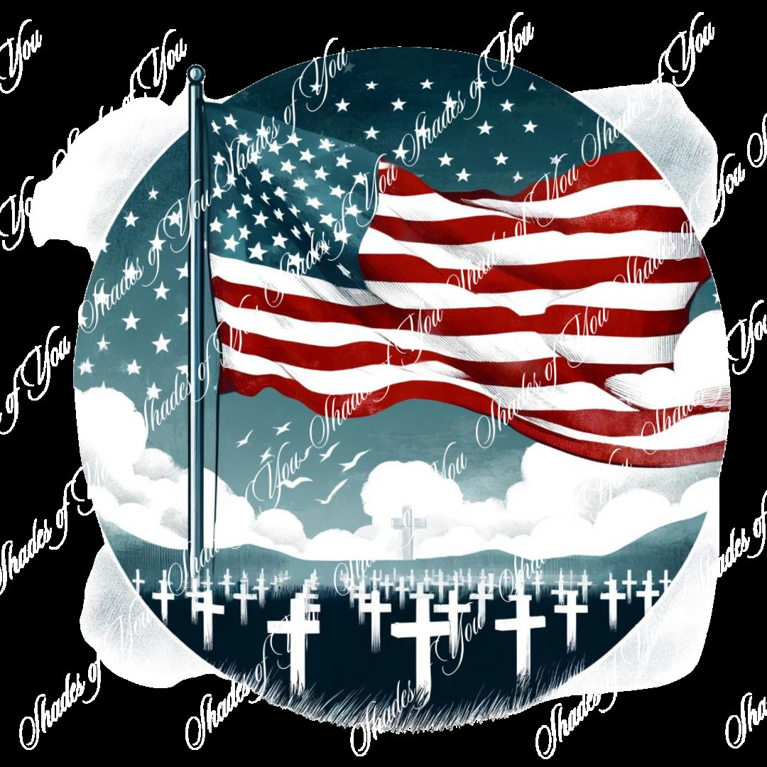 Memorial Day Bundle| Patriotic Clip Art, Flags, in Memory Of, Memorial ...