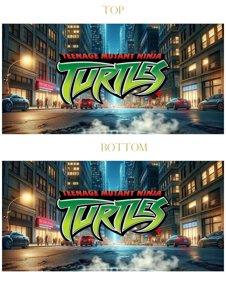 Vending Machine Template, Ninja Turtles - Etsy