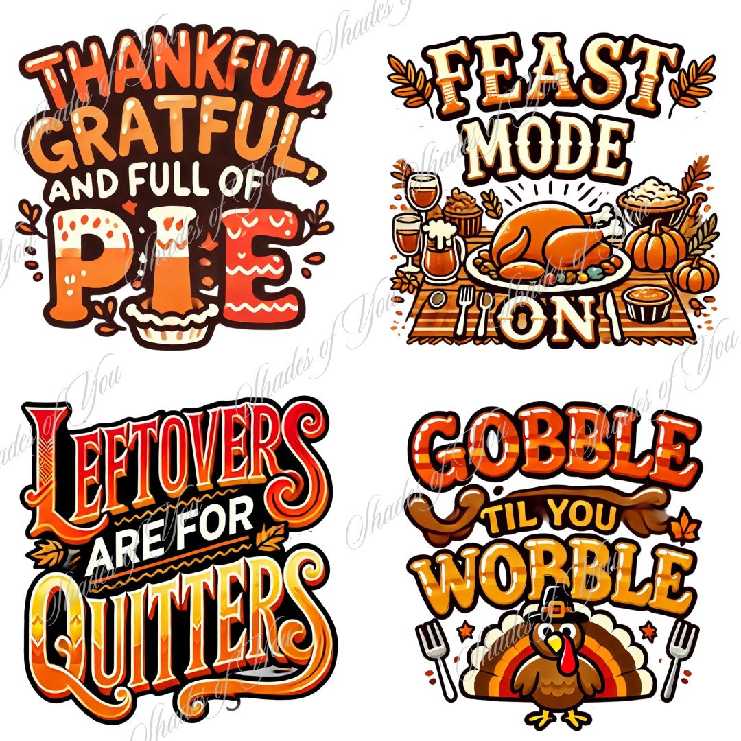Thanksgiving Svg Bundle, Tshirts, Print on Demand, Clip Art - Etsy