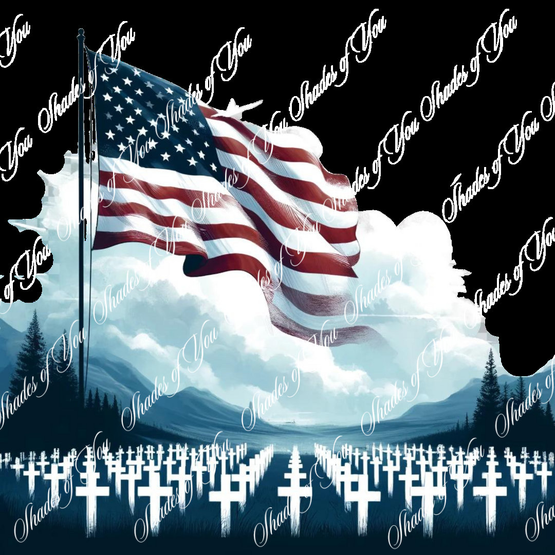 Memorial Day Bundle| Patriotic Clip Art, Flags, in Memory Of, Memorial ...