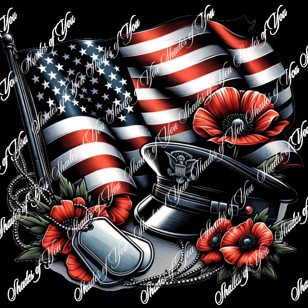 Memorial Day Bundle| Patriotic Clip Art, Flags, in Memory Of, Memorial ...