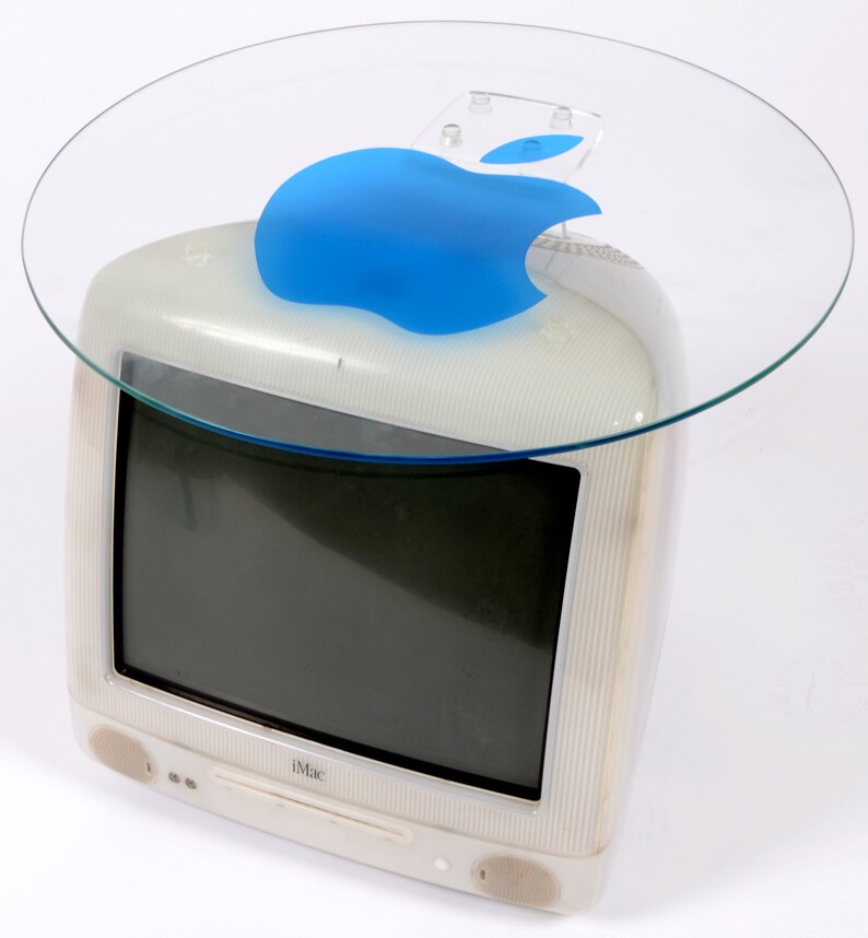Apple Imac G3 Snow White Table With Limited Edition 'apple' Logo Table ...