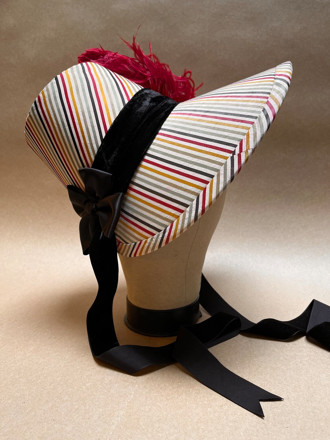 Regency Bonnet Jane Austen Bonnet Bridgerton Style - Etsy