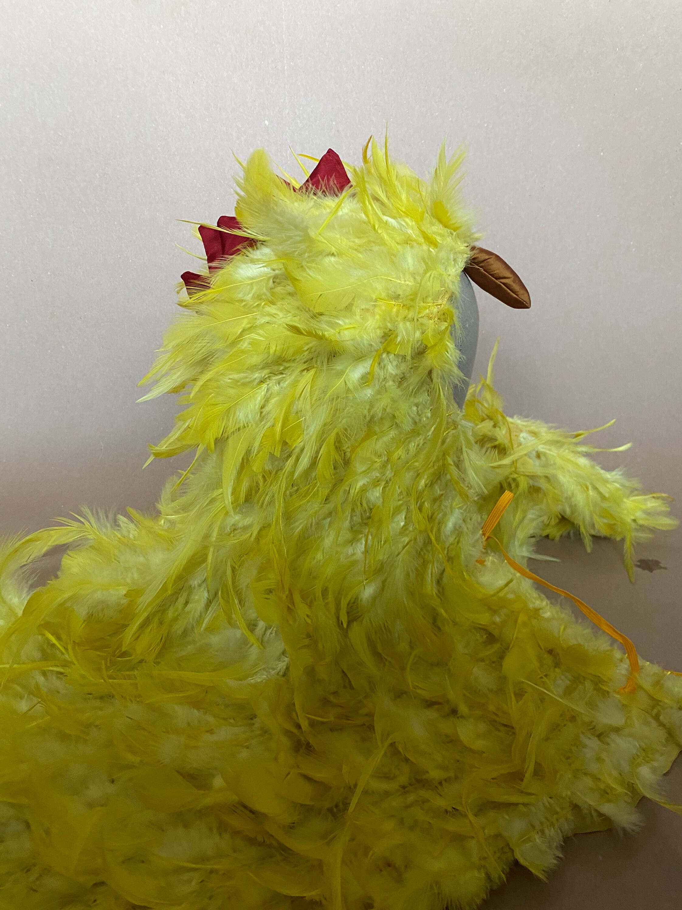 Feathered Silk Chicken Headdress/hood - Etsy