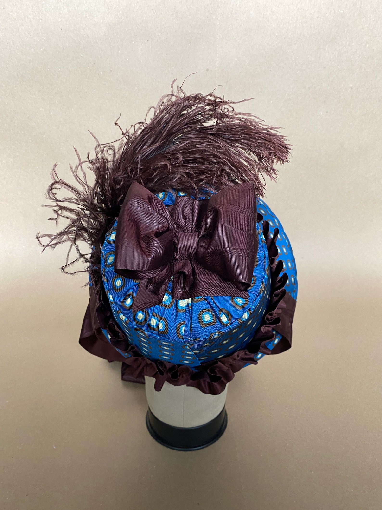 Regency Bonnet Jane Austen Bonnet in Silk Twill and Ostrich | Etsy