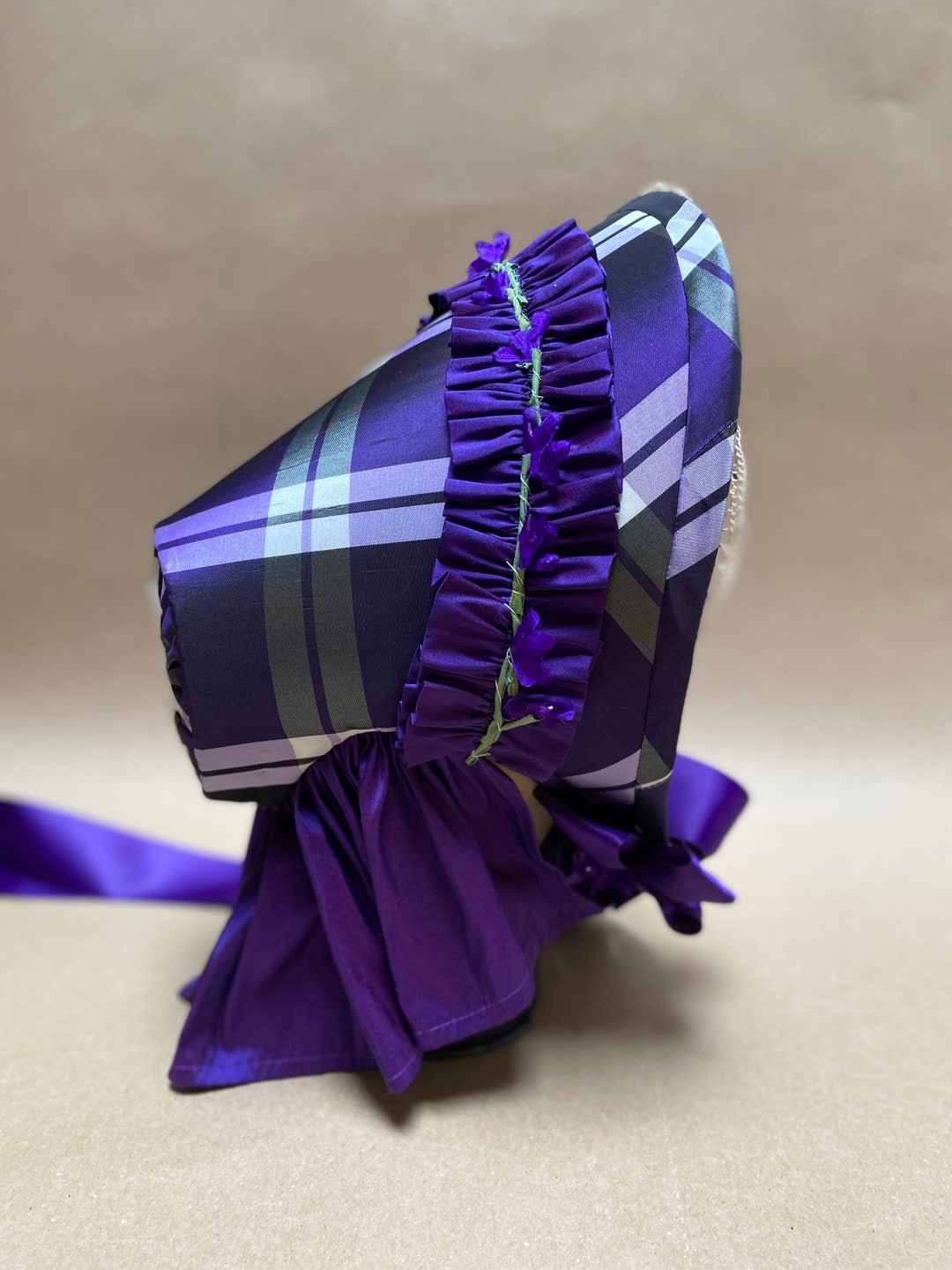 1850s Spoon Bonnet Civil War Bonnet - Etsy