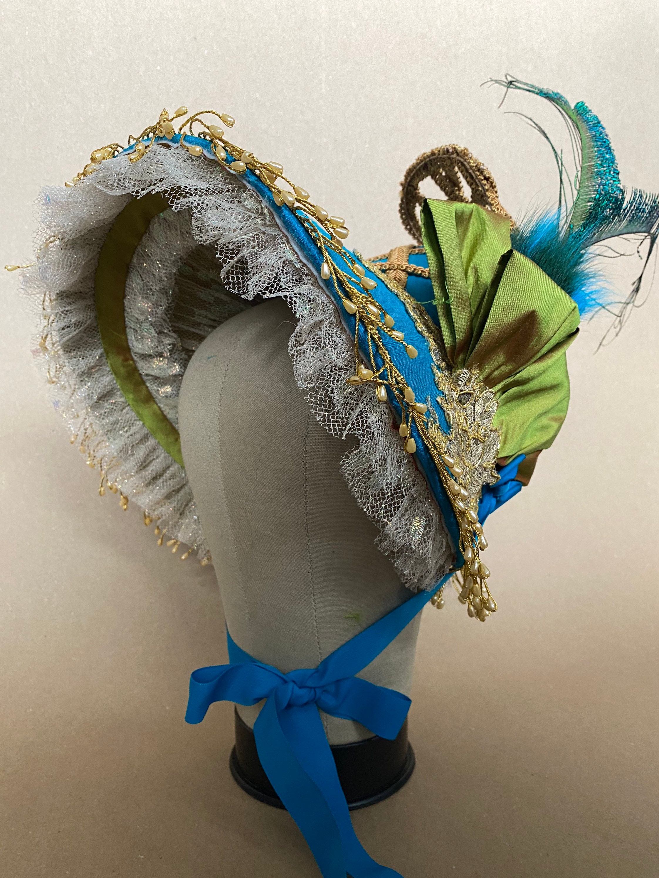 Bridgerton Inspired Regency Bonnet Jane Austen Bonnet Lady ...