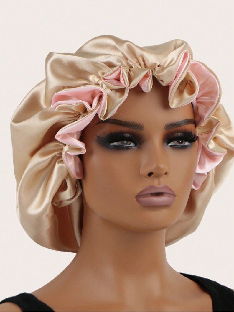Satin Bonnet, Sleeping Bonnet, Unisex Bonnet Silky Bonnet - Etsy