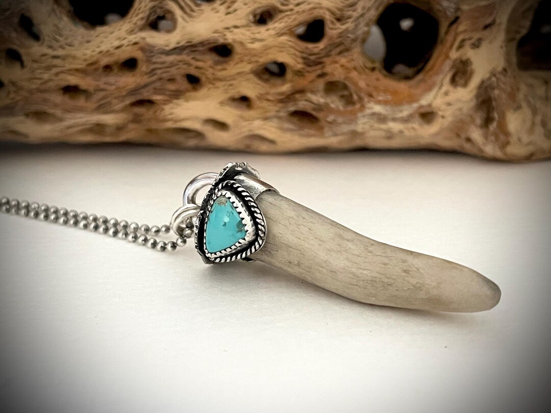 Antler Tip Pendant - Etsy