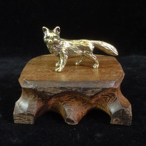 Brass Fox - Etsy