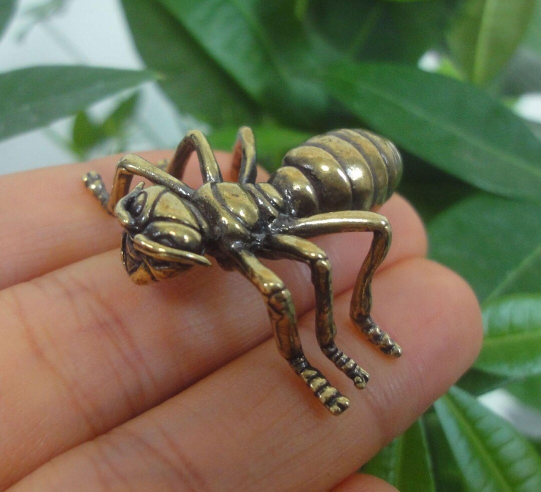 Creativity Chinese Old Solid Bronze Cute Ant Statue Sculpture - Etsy