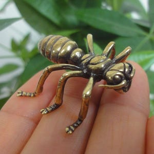 Creativity Chinese Old Solid Bronze Cute Ant Statue Sculpture - Etsy