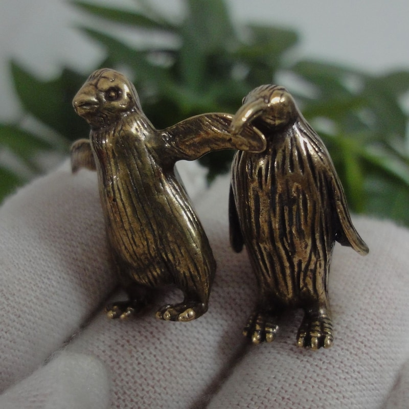 Vintage Gold Birds Statue - Etsy UK