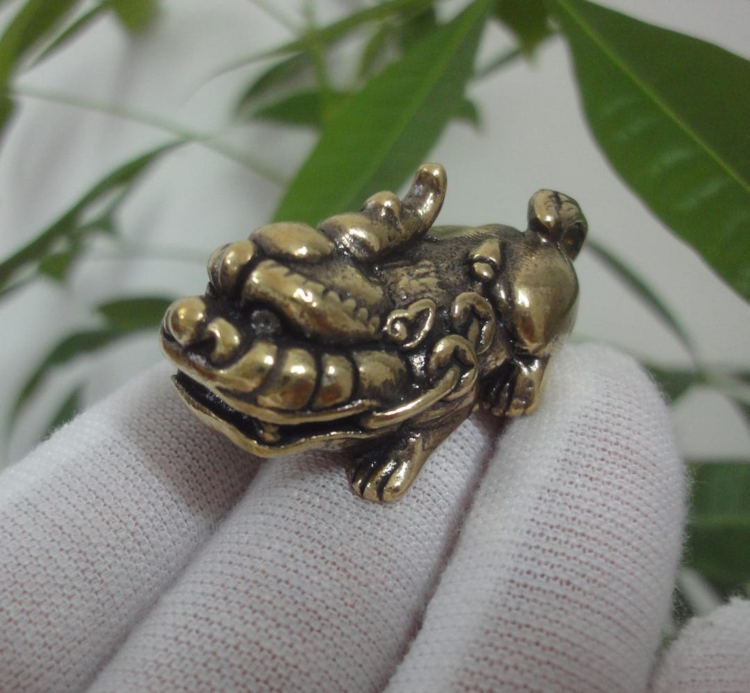 Creativity Chinese Old Solid Bronze Lucky "pixiu" Beast Statue ...