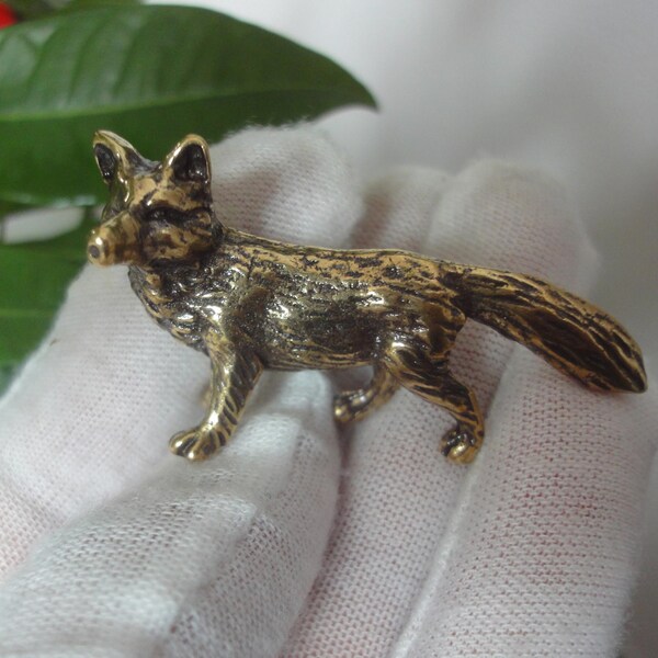Brass Fox - Etsy