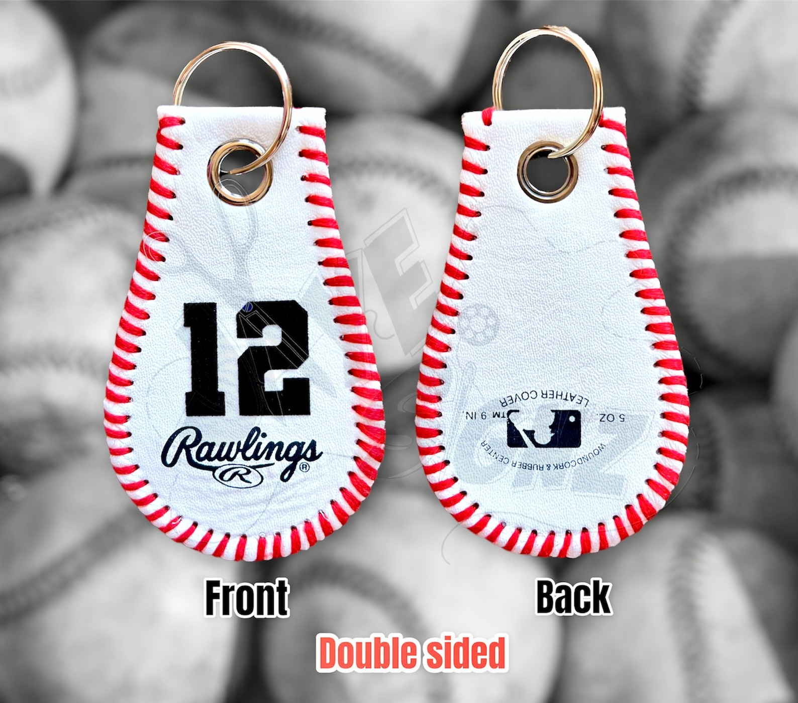 Baseball Keychains Made With REAL Baseballs - Etsy