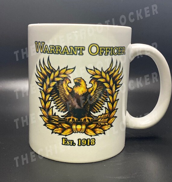 Warrant Officer Mug double Side Print - Etsy