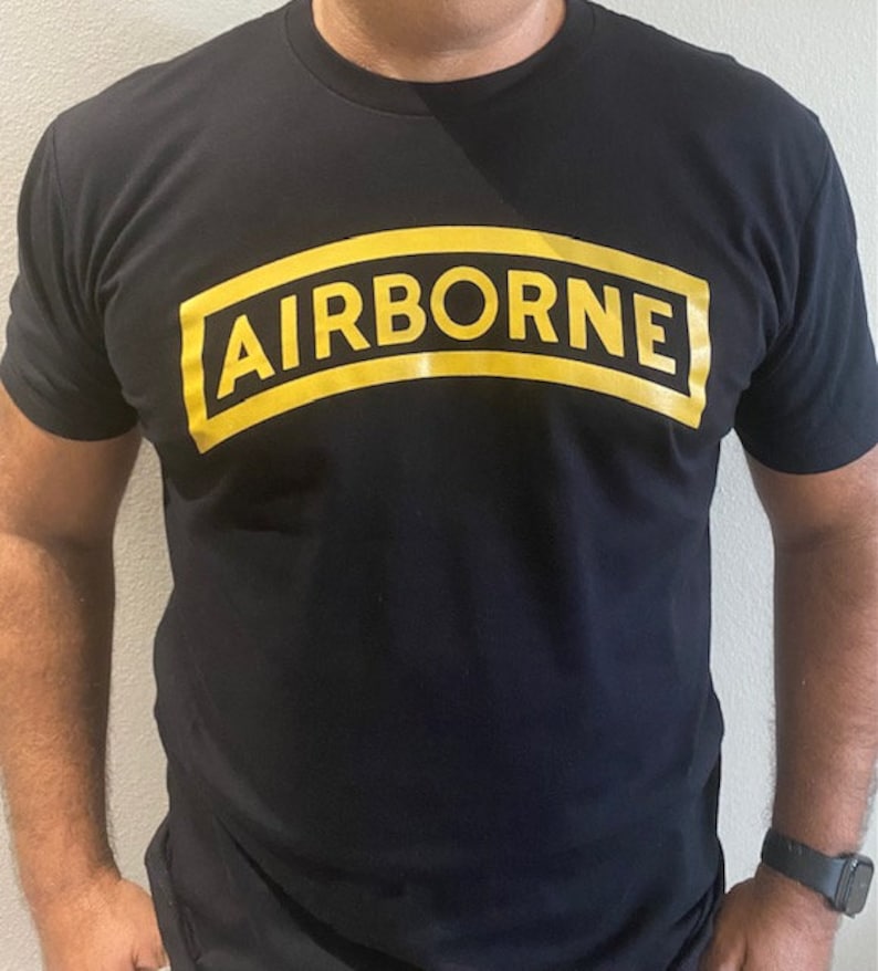 Airborne T-shirt - Etsy
