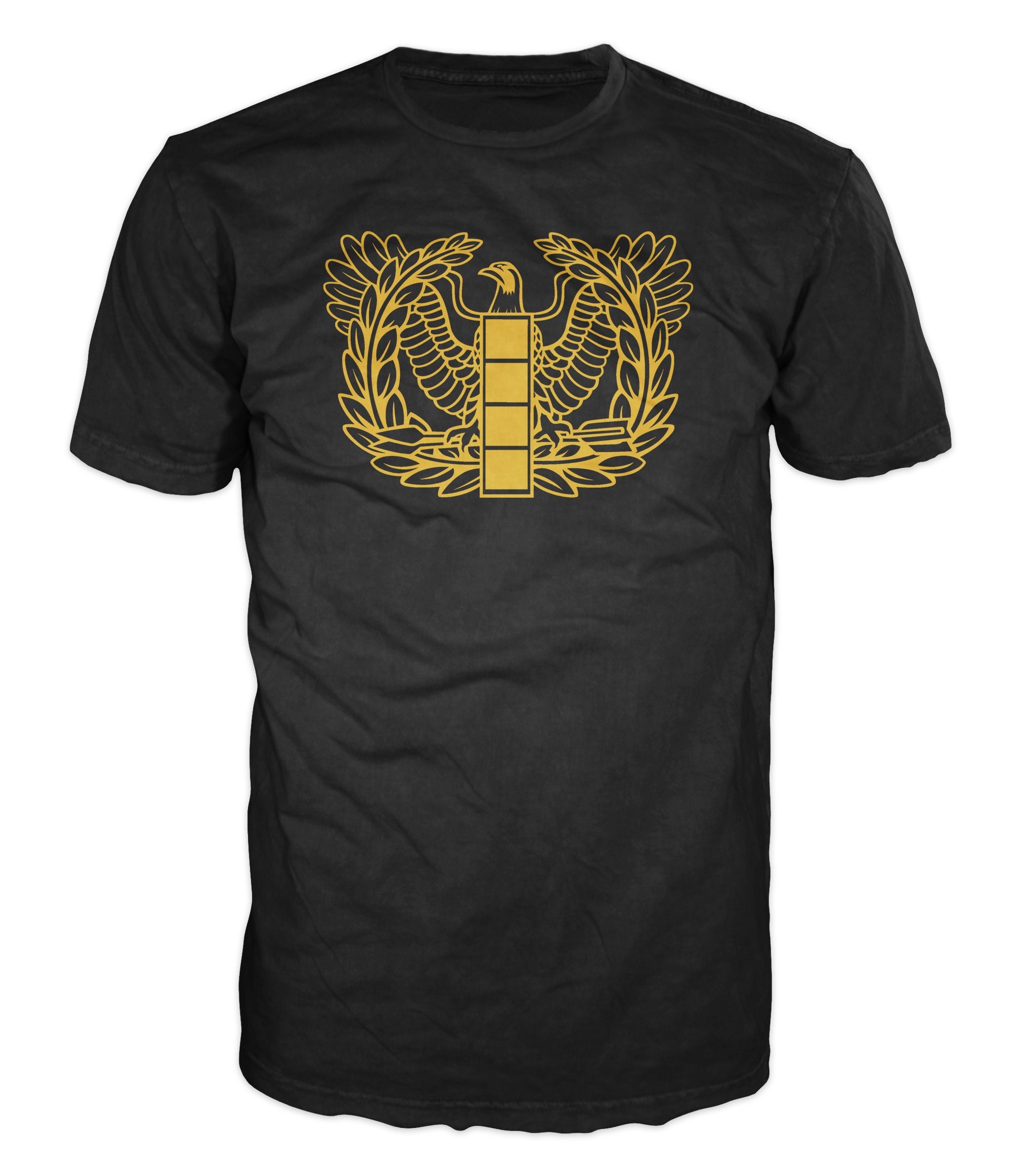Warrant Officer Eagle Rising T-shirt with Rank | Etsy