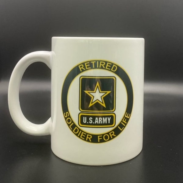 Us Army Retired Soldier for Life - Etsy