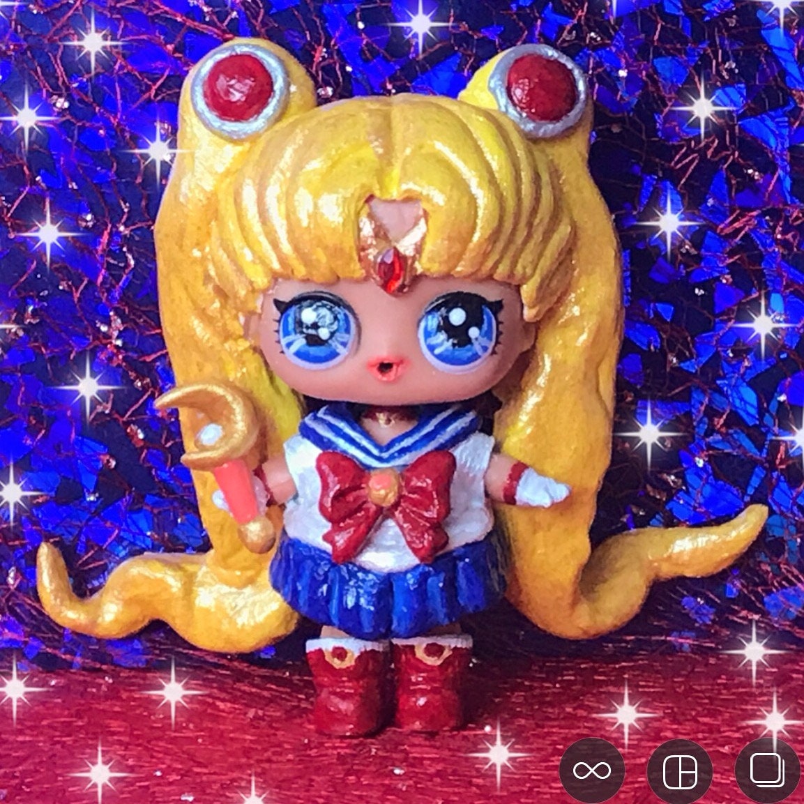 Lol surprise doll customized as Sailor Moon | Etsy